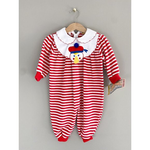 A Star is Born | Matching Sets | Vintage Baby Outfit Red White Stripe ...